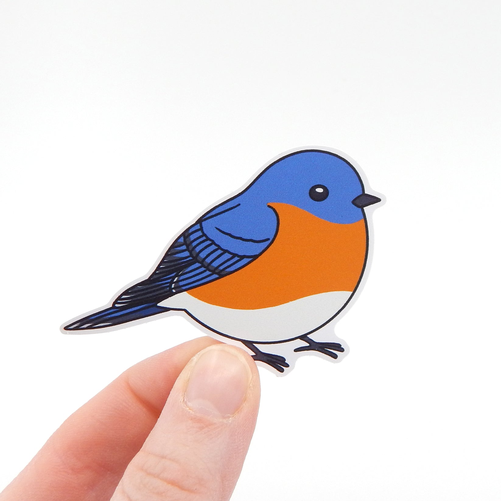 Bluebird Sticker – Bri Larson Art